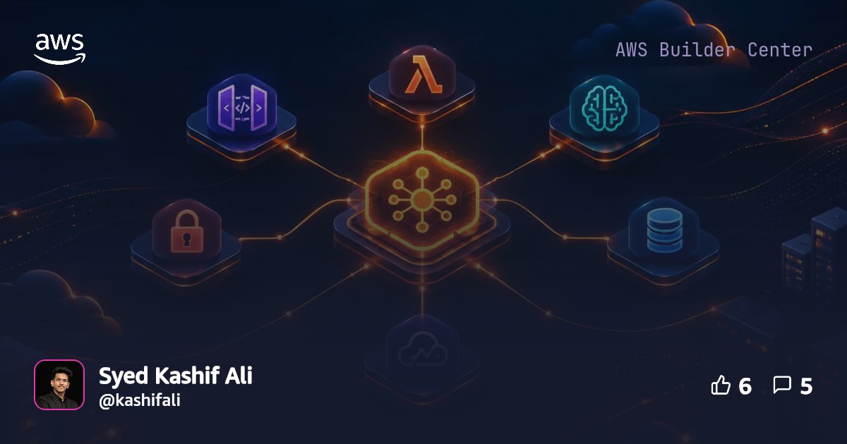 Jev on AWS: Building Fast AI Decision Layers with AWS | AWS Builder Center