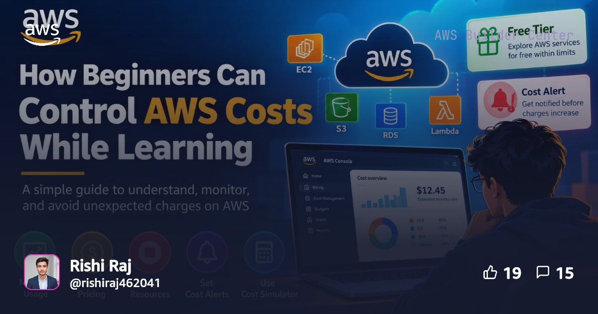 Add a Simple Cost Simulator for AWS Services | AWS Builder Center